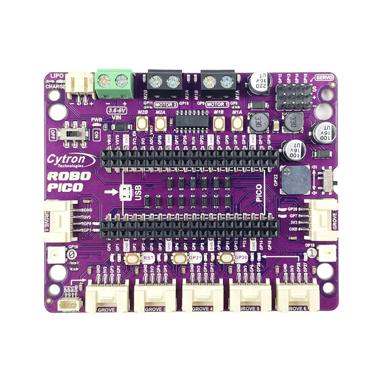 Robo Pico Simplifying Robotics With Raspberry Pi Pico Pico W